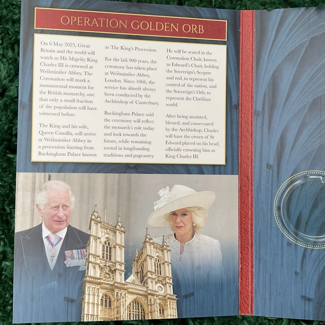 THE CORONATION OF His Majesty King Charles III Coronation Half Crown ...