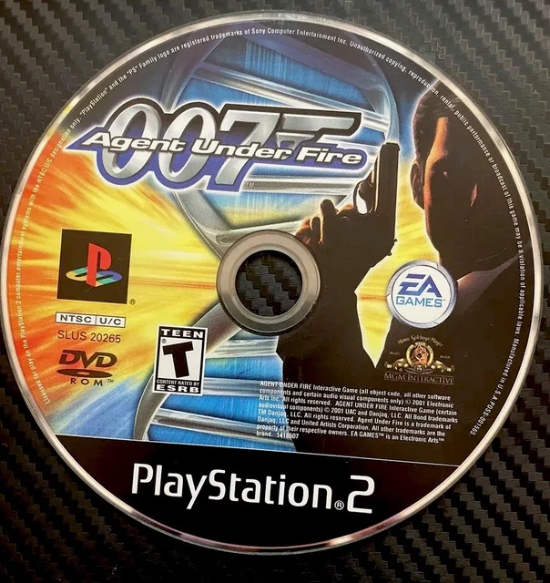 007 AGENT UNDER FIRE (PlayStation 2, 2002) disque de jeu ps2 uniquement ...
