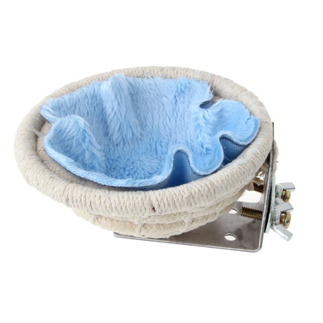 BIRD NESTING BOX Weave Bird House Parrot Cage Breeding Cave £10.61 ...