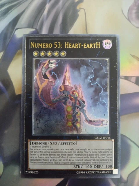 YU-GI-OH NUMERO 53 Heart-Earth - Cblz - Ultimate - Italiano EUR 35,99 ...