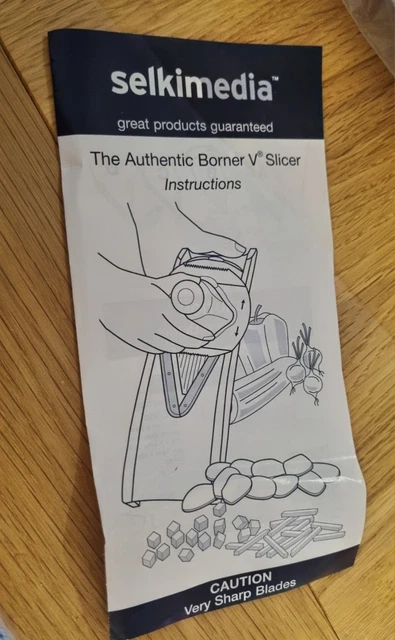 SELKIMEDIA MANDOLIN FOOD Slicer Brand New in its Original Packaging £31 ...