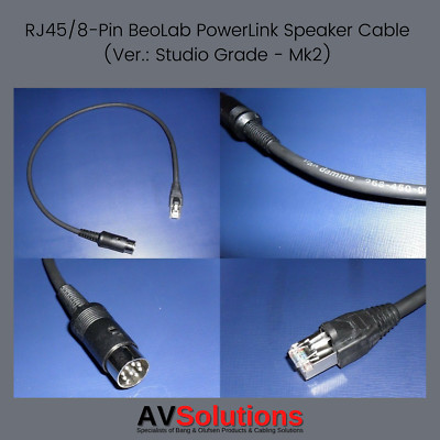 B&O | RJ45 PowerLink Mk2 Cable for BeoLab, BeoPlay V1, PlayMaker | SHQ ...