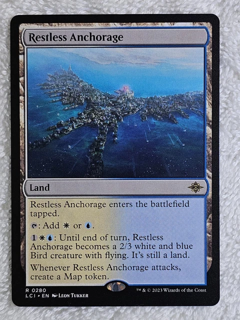 CARTE MAGIQUE MTG Restless Anchorage #280 The Lost Caverns of Ixalan ...