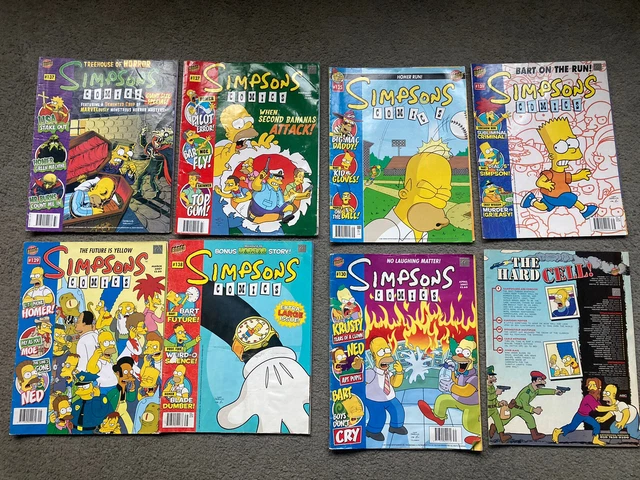 BONGO COMICS THE Simpsons Bundle x8 Matt Groening £10.00 - PicClick UK