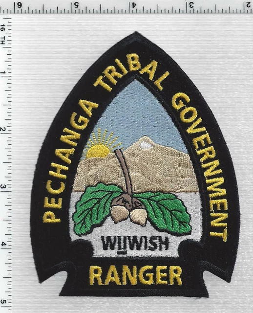PECHANGA TRIBAL GOVERNMENT Ranger (California) 1st Issue Shoulder Patch ...