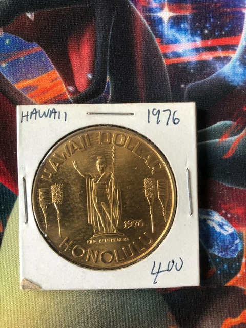 HAWAII DOLLAR HONOLULU 1976 Token Coin $18.18 - PicClick CA