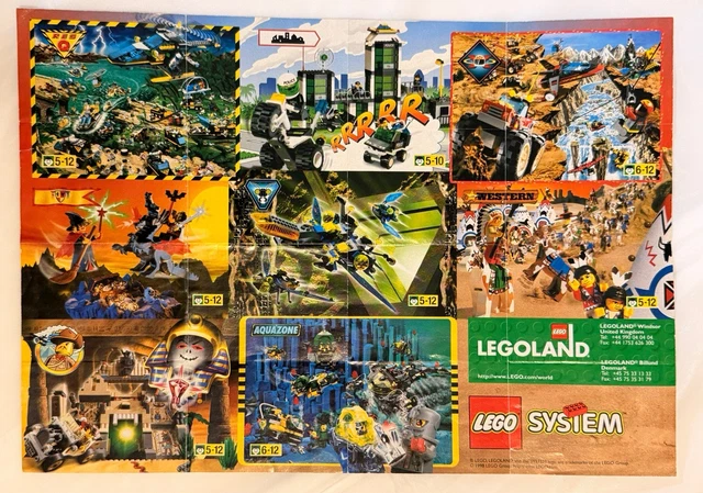 ORIGINAL LEGO SYSTEM catalogue from the late 1990s (Insectoid Main ...