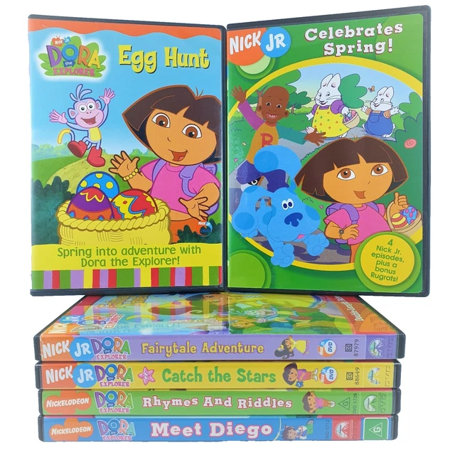 VTG DORA THE EXPLORER Set of 6 Nickelodeon Kids Dvds 2003-2004 Reg 4 ...