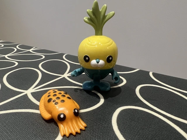 OCTONAUTS TUNIP VEGIMAL And The Cuttlefish Figures CBeebies £7.99 ...