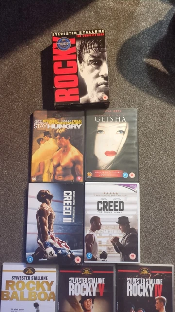 ROCKY: THE UNDISPUTED Collection DVD Sylvester Stallone new sealed box ...