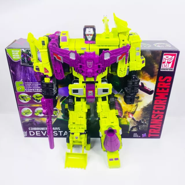 Transformers Generations Combiner Wars Devastator Constructicons