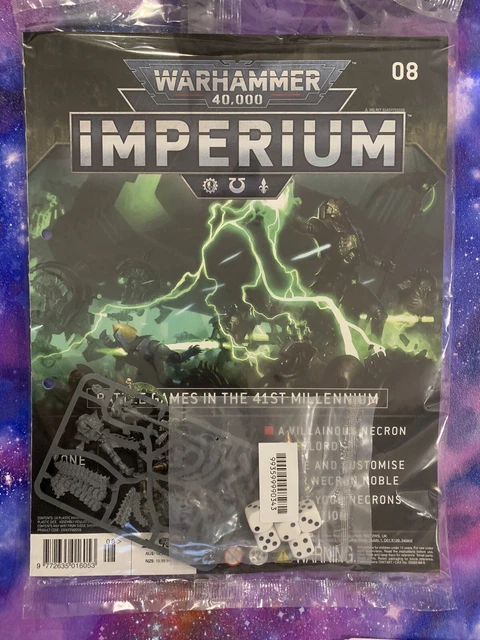 WARHAMMER 40K IMPERIUM Magazine Issue 8 Necron Overlord With Orb £18.49 ...