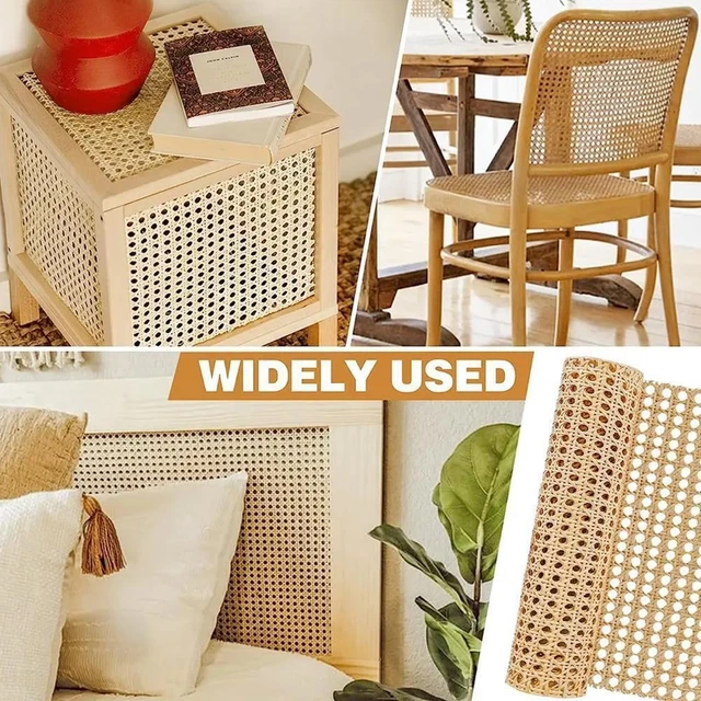 35-50CM RATTAN WEBBING Indonesian Rattan Roll Wall DIY. Decoration Z9N2 ...