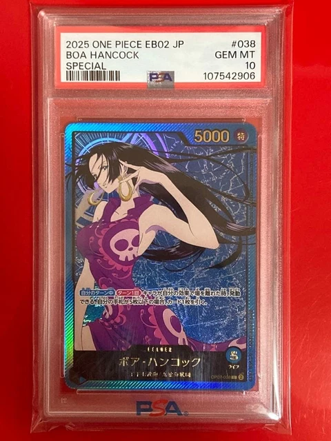 ONE PIECE CARD PSA10 Boa Hancock OP07-038 Special 2025 Japanese $432.26 ...