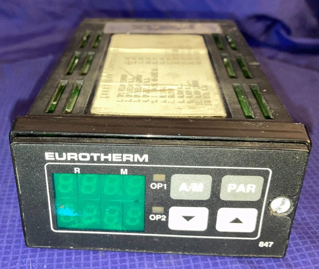 BH1482 EUROTHERM 847/R1/R1/R1/0/0/QS ... Temperature Controller Range: 32-1400F £104.14 ...