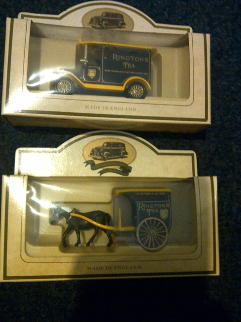 HERITAGE COLLECTION RINGTONS Tea Model Van & Horse with Trailer ...