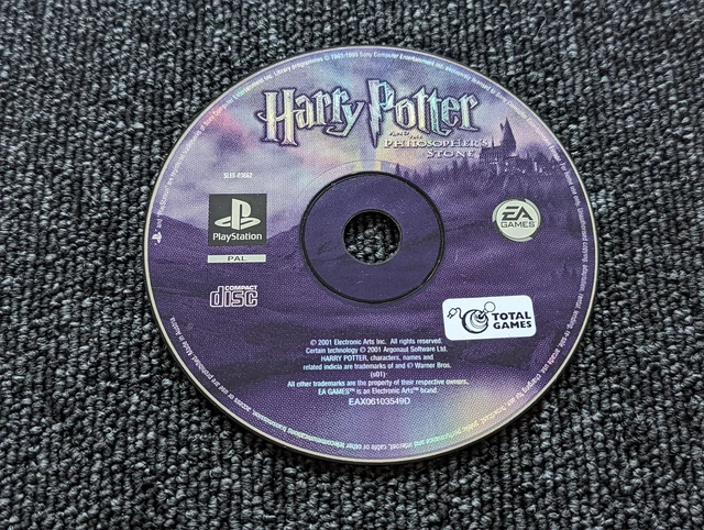 HARRY POTTER: PHILOSOPHERS Stone - Sony Playstation PS1 - Disc Only ...