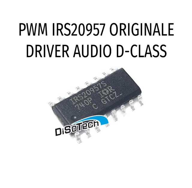 INTEGRATO PWM IRS20957S Classe D AUDIO DRIVER SOIC-16 EUR 8,90 ...