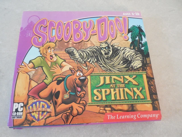 SCOOBY-DOO! JINX AT The Sphinx Pc Cd-Rom Software, Great Condition ...