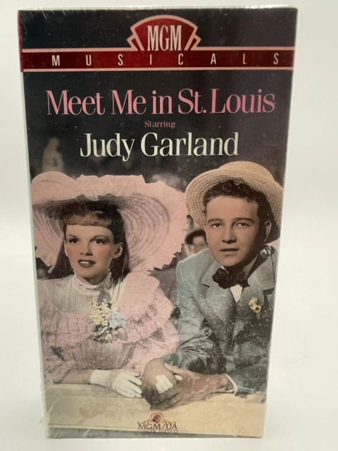 MEET ME IN St. Louis - Judy Garland - Musical (VHS, 1988, Color ...
