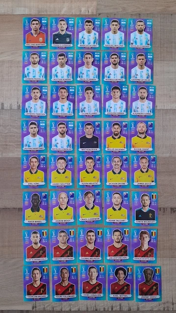 PANINI FIFA WORLD Cup Stickers Qatar 2022 - Argentina to Ghana ...