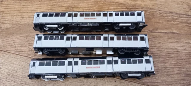 LONDON UNDERGROUND OO Gauge Scratch Built 3 Car Motorised Tube Stock £ ...