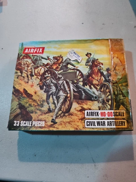 AIRFIX AMERICAN CIVIL War Artillery Model Figures HO/OO scale £1.00 ...