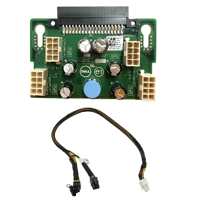 NEW FOR DELL Poweredge T630 T640 GPU Power Supply Board X7C1K Cable ...