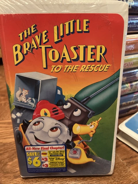 THE BRAVE LITTLE Toaster To The Rescue VHS Disney Clamshell. Sealed ...