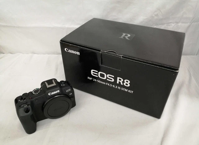 CANON EOS R8 Body Digital Mirrorless Single Lens Camera MINT Condition ...