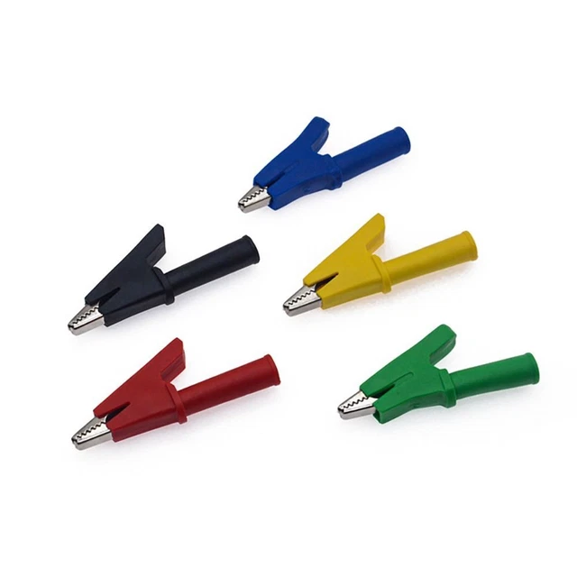 CLIP SPECIAL TESTING Crocodile Clamp Alligator Clip Insulated Crocodile ...