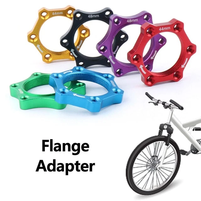 MTB THREADED HUBS Disk Flange Adapter Disc Brake Rotor Bike Freewheel ...