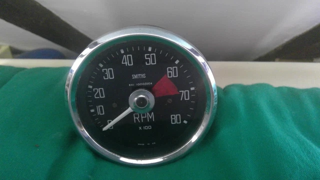SMITHS VINTAGE REV counter RVI 1000/0A (COLLECTION ONLY) £104.72 ...