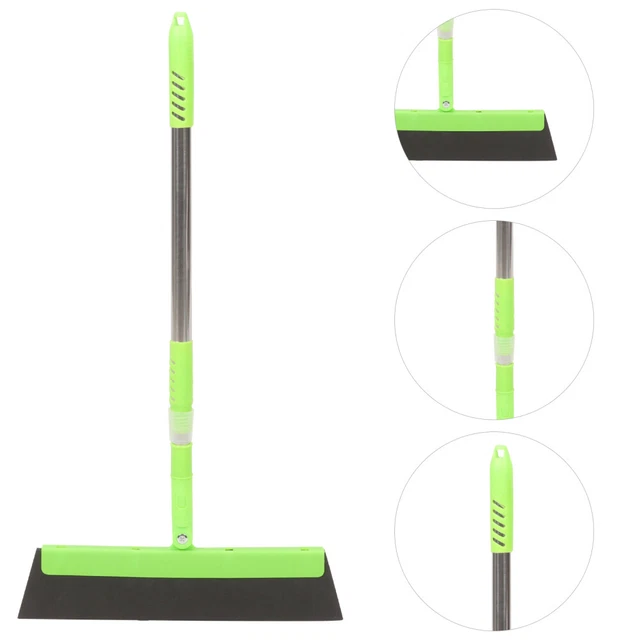 MULTI-USE FLOOR SQUEEGEE Broom Floor Brush Scrub Scraper Kitchen Floor ...