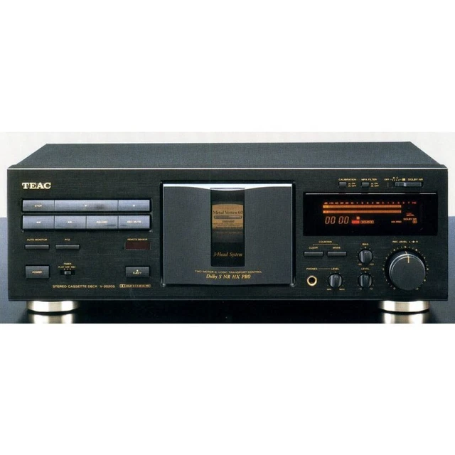 TEAC CASSETTE DECK V-2020S Black Main Body Only From Japan [Used] EUR ...