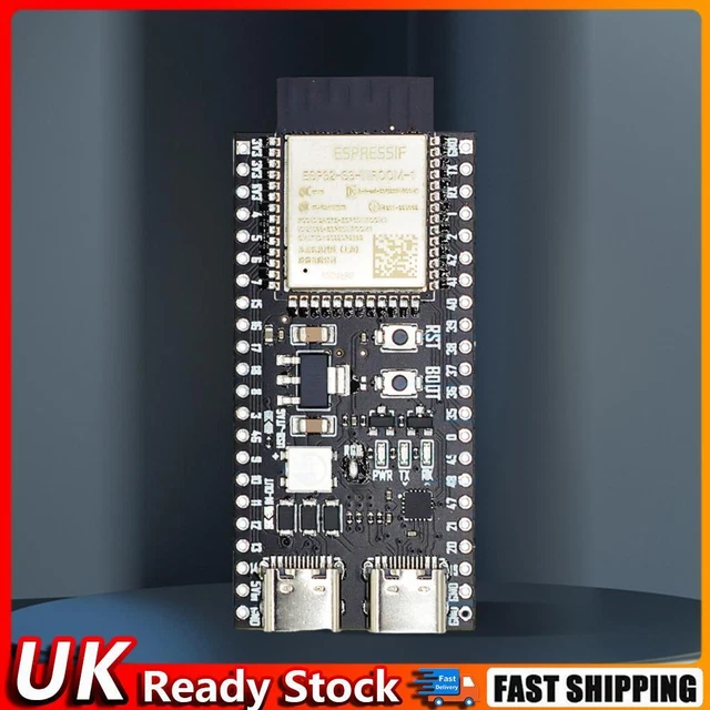 ESP32/ ESP32-S3/ESP32-C3 DEVELOPMENT Board N16R8 N8R2 ESP32C3 WiFi+BT BLE Module £8.30 - PicClick UK