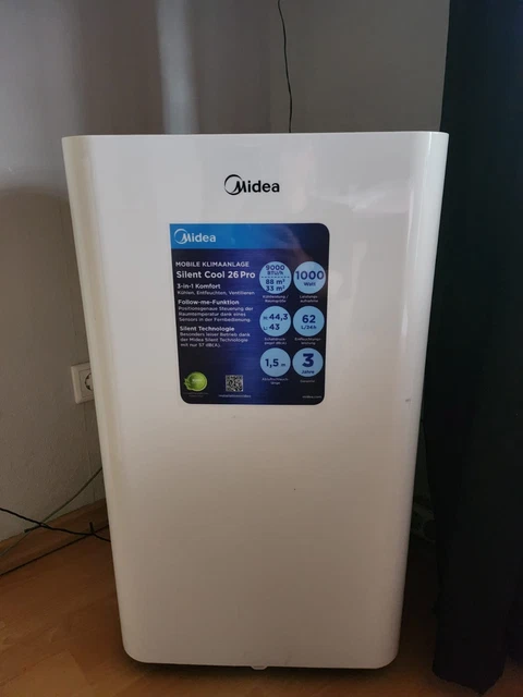 Wunderschone Midea Mobiles Klimagerat Silent Cool 26 Pro Ebenbild