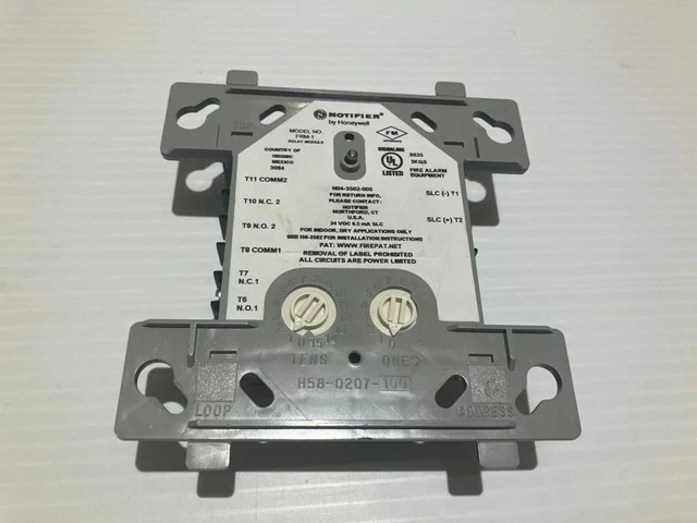 NOTIFIER FIRE ALARM FRM 1 Control Relay Module FRM 1 (Pack of 12) $695. ...