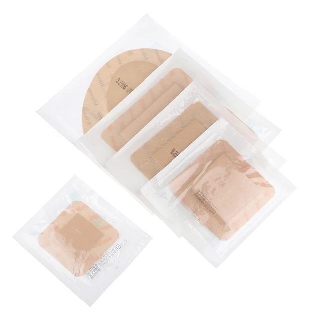 SILICONE GEL WOUND Dressing Adhesive Bandage For Bedsores Pressure ...