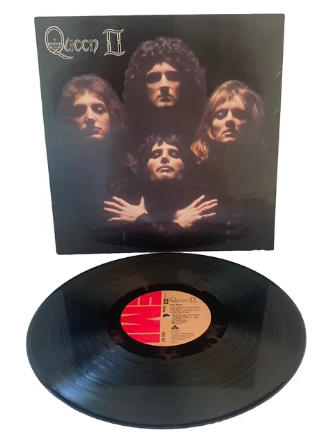 QUEEN - QUEEN II LP Record Repress EMA767 Gatefold YAX4735/6 EMI 1974 ...