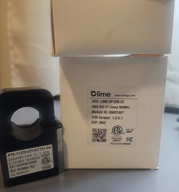 200A 3CH SPLIT Core Current Transformer CT Clamp $42.99 - PicClick