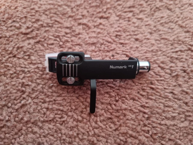 NUMARK HS1 HEADSHELL | Groovetool GT Cartridge and With Stylus & Cover ...