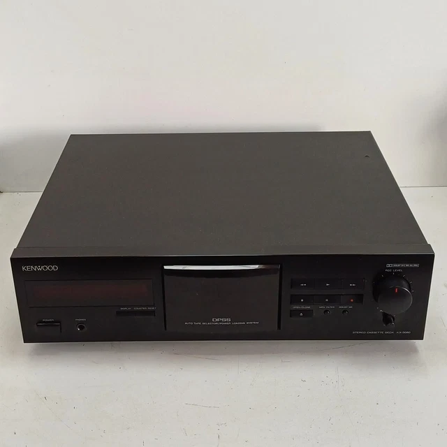 KENWOOD KX-3080 STEREO Cassette-Deck TESTED High-End Motor-Eject HX ...