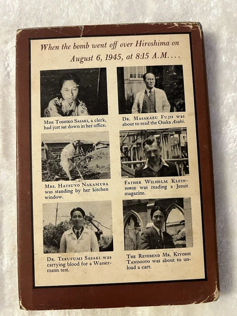 HIROSHIMA BY JOHN Antico Hc Orig Dj 1946 Ottime Condizioni Usato ...