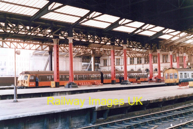 PHOTO RAILWAY 6X4 Class 504 EMU Manchester Victoria c1989 £1.50 ...