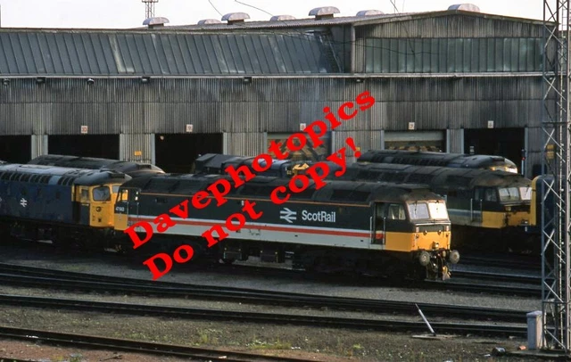 ORIGINAL 35MM Slide Diesel /Steam Train / Engine Railway 47643 ect ...