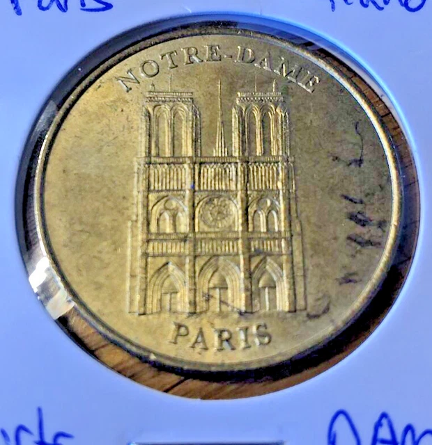 PARIS FRANCE NOTRE Dame De Paris Xf-40 Church Token $2.00 - PicClick CA