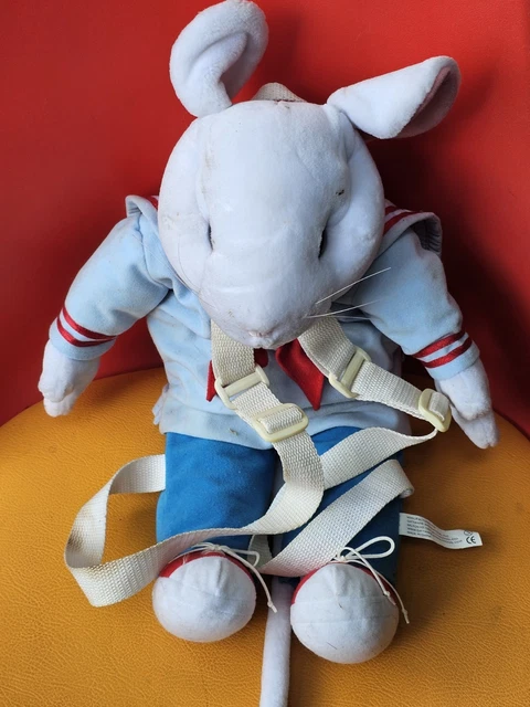 STUART LITTLE VINTAGE Sailor Mouse Plush Backpack Rucksack £9.73 ...