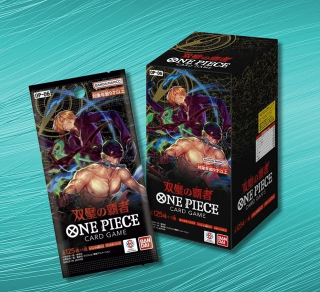 ONE PIECE TCG OP-06 Wings of the Captain Booster Box Japanase Jap ...