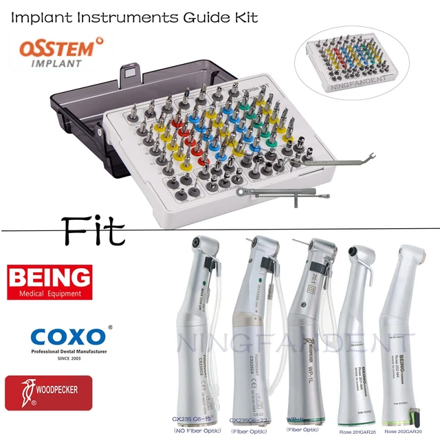 OSSTEM ONEGUIDE IMPLANT Tool Kit,COXO BEING 20:1 Implant Surgical ...